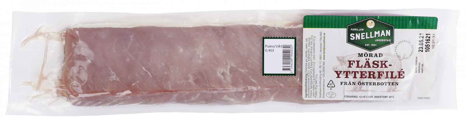 Grillad ytterfilé med majssallad - Familjen Snellman