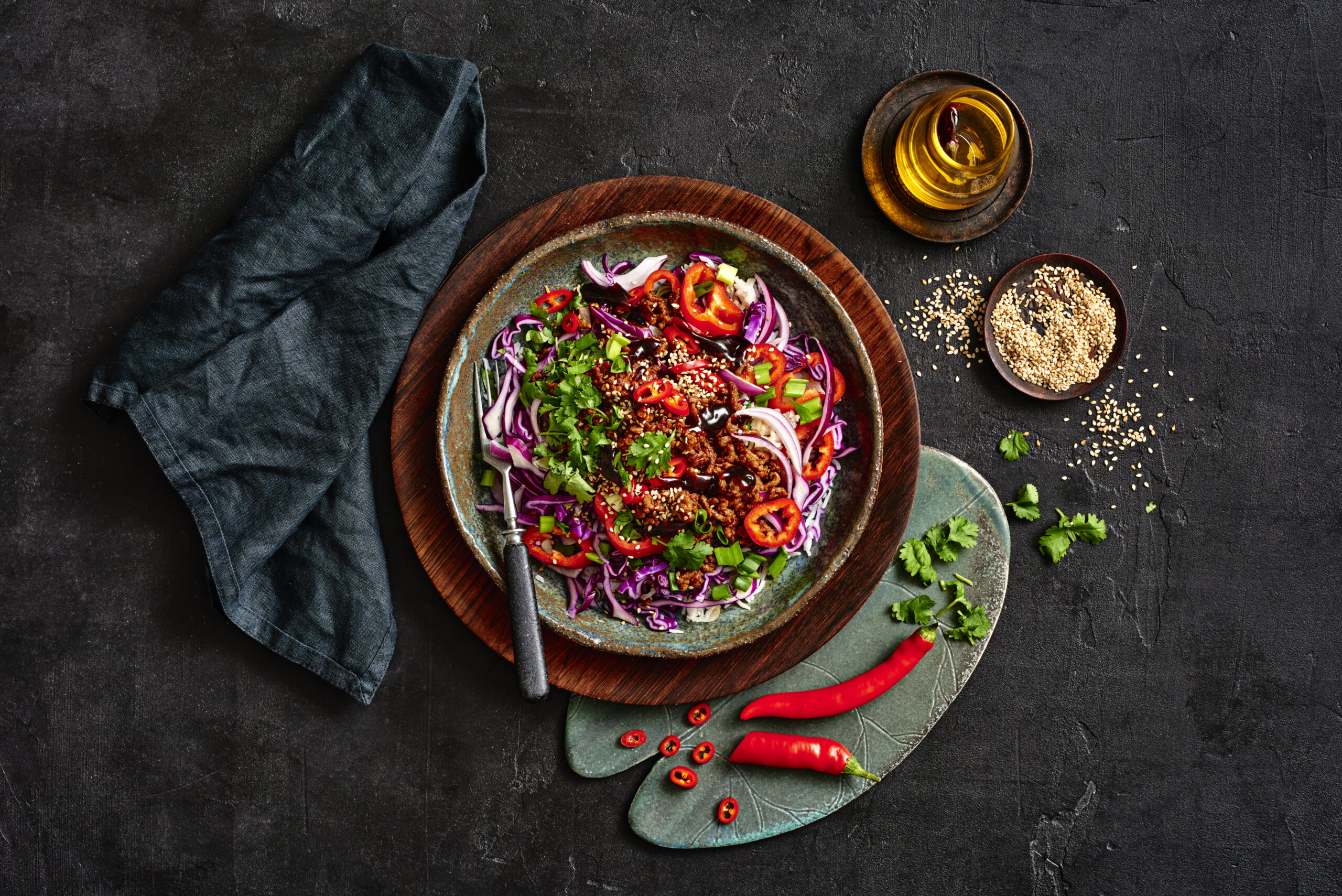 Koreansk nötfärsbowl - Familjen Snellman